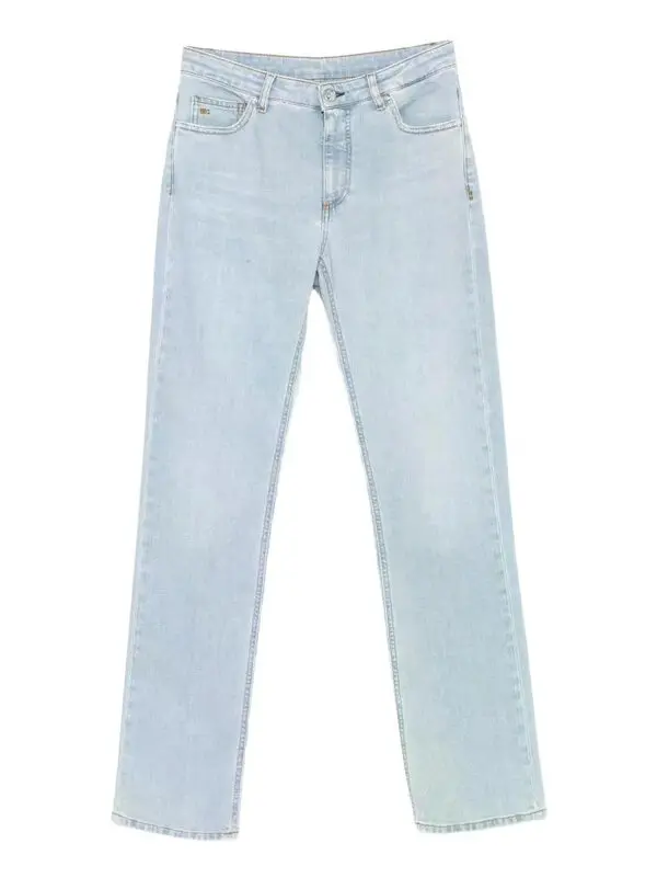 NINE:INTHE:MORNING Louise Slim Jeans - Blue