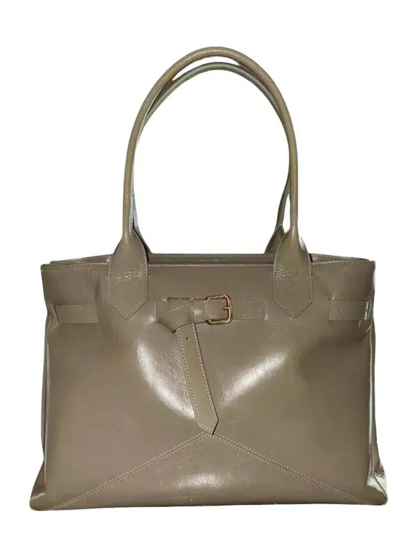 BALLANTYNE Kate Buckle-detail Tote Bag - Neutrals