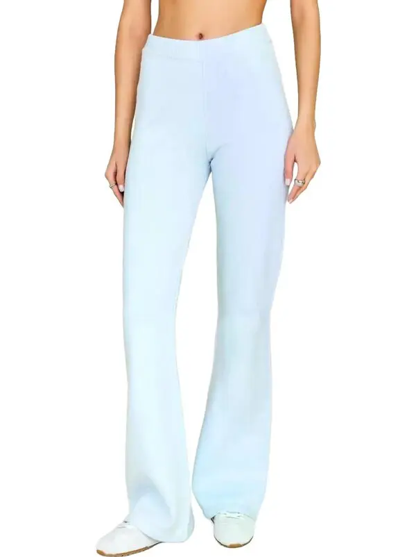 SEROYA Flared Trousers - Blue