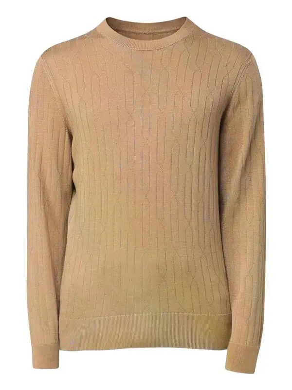 BOSS Textured Sweater - Neutrals