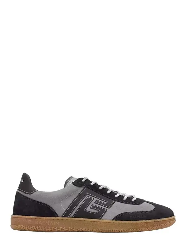 Balmain Suede Trainers - Black