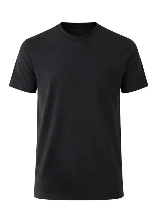 PATRICK ASSARAF Round-neck T-shirt - Black