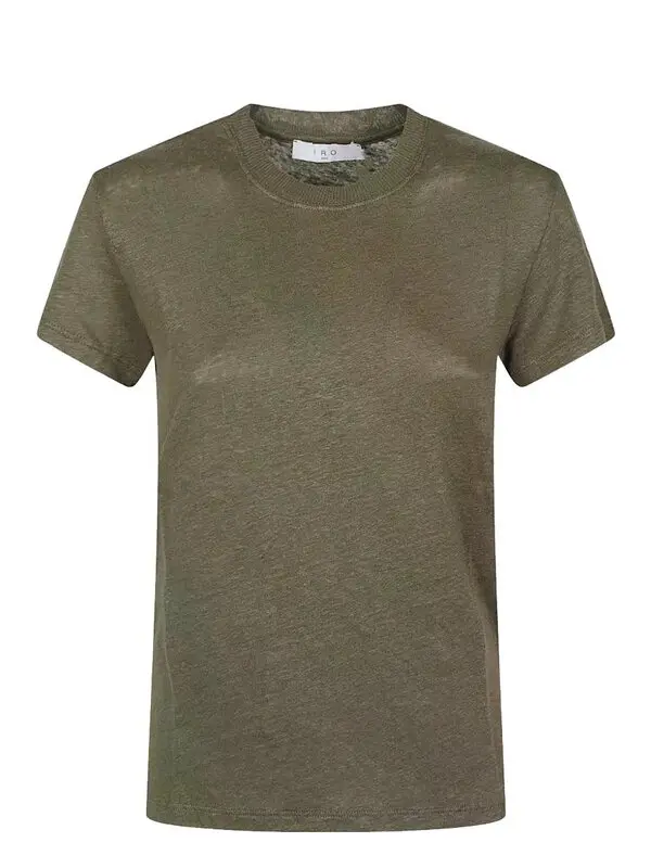 IRO PARIS Crew-neck T-shirt - Green