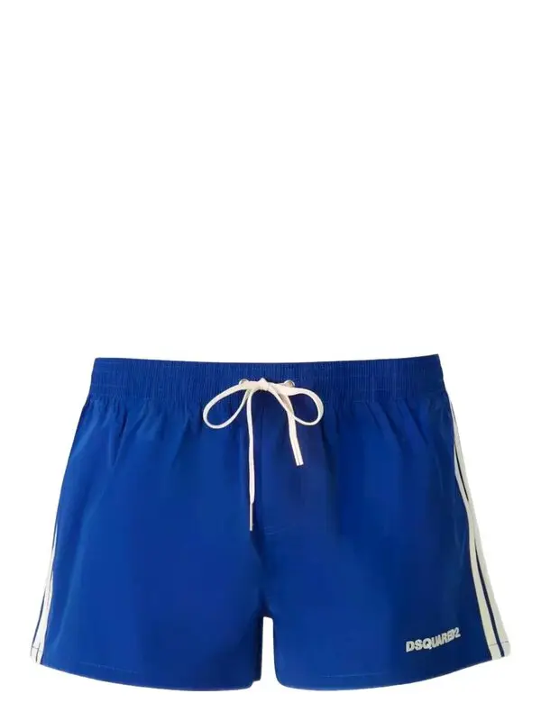 Dsquared2 Striped Swim Short - Blue