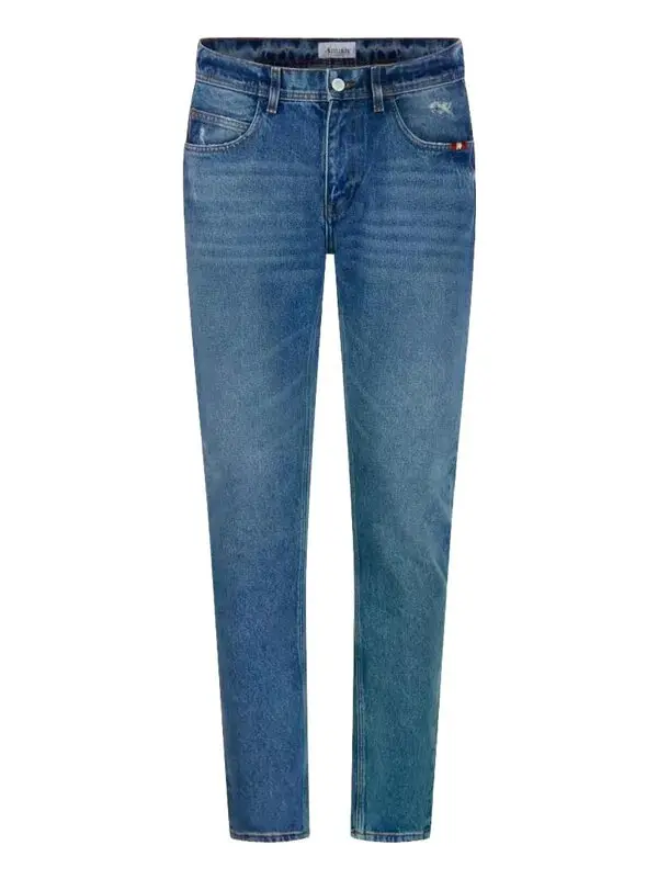 AMISH Distressed-details Skinny Jeans - Blue