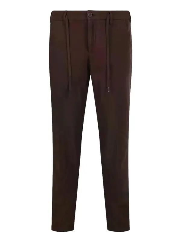 MYTHS Drawstring Trousers - Brown