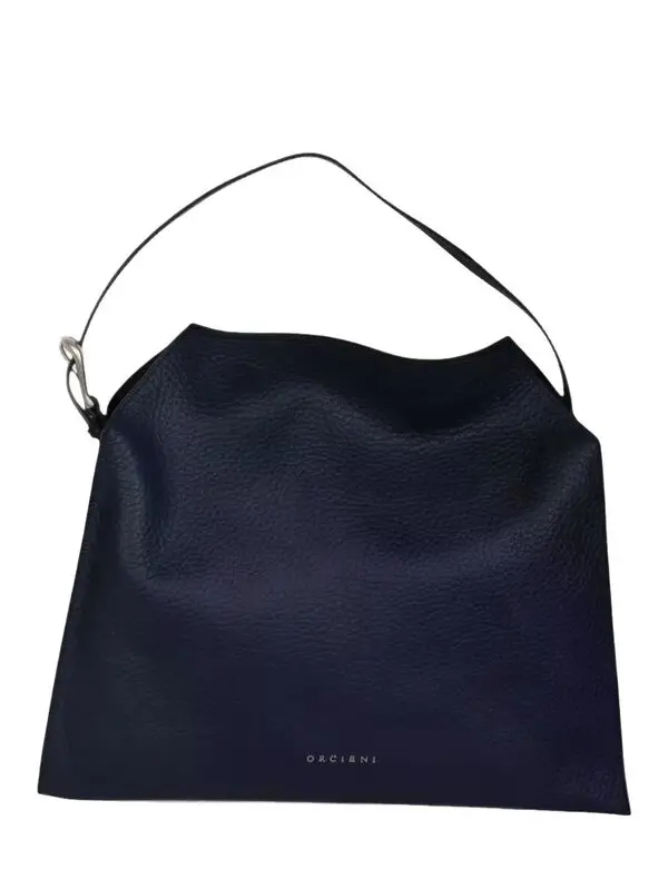 ORTIGNI Medium Trinity Tote Bag - Blue
