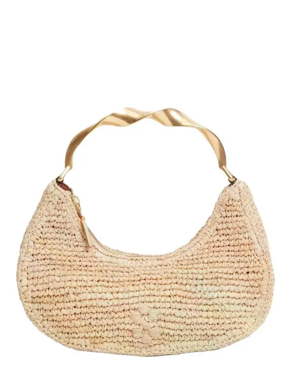 Simkhai Nixi Twisted-handle Tote Bag - Neutrals