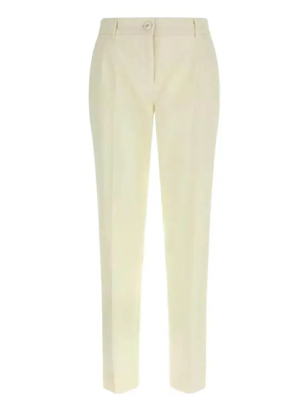 Dolce & Gabbana Pleated Trousers - White
