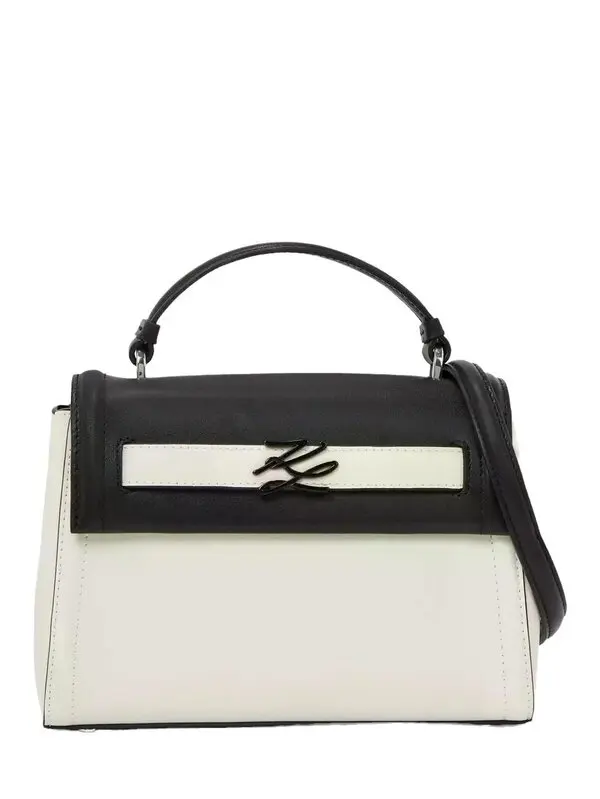 Karl Lagerfeld Small K/autograph Tote Bag - White