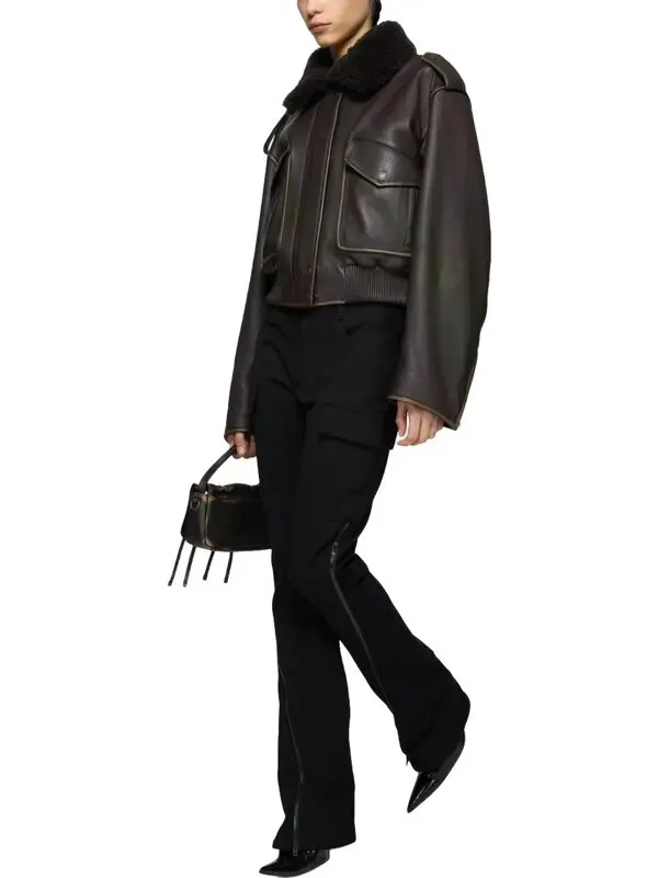 Acne Studios Zipped-pocket Trousers - Black