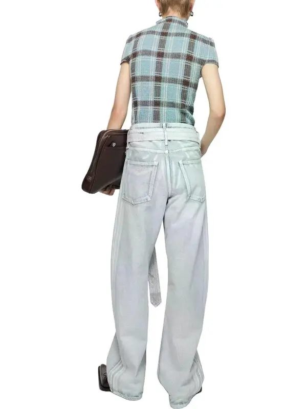 Acne Studios Belted Jeans - Blue