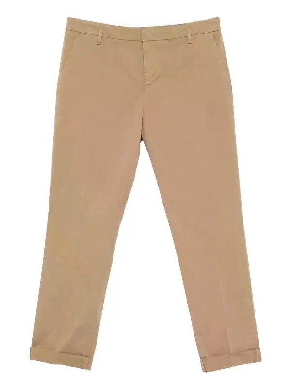 DONDUP Cuffed Trousers - Brown