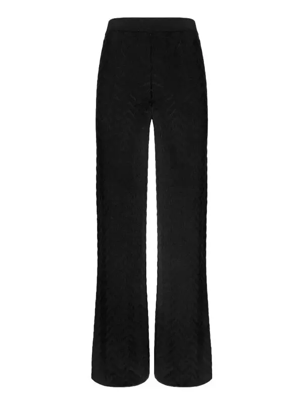 Missoni Chevron Trousers - Black