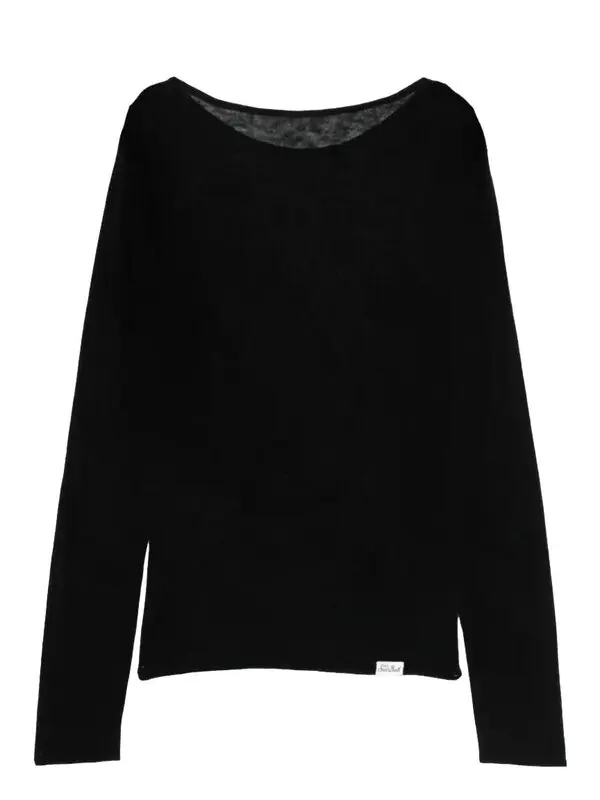 MC2 SAINT BARTH Long-sleeve Top - Black