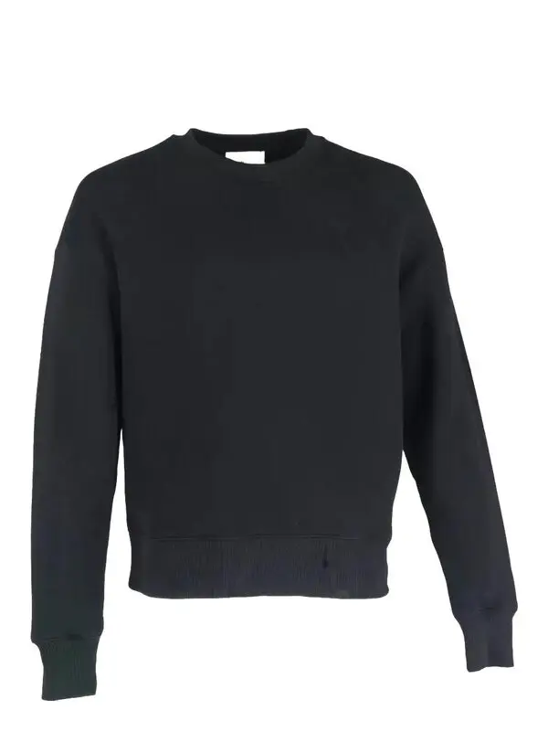 Ami 2022 De Coeur Crew Neck Sweater - Black