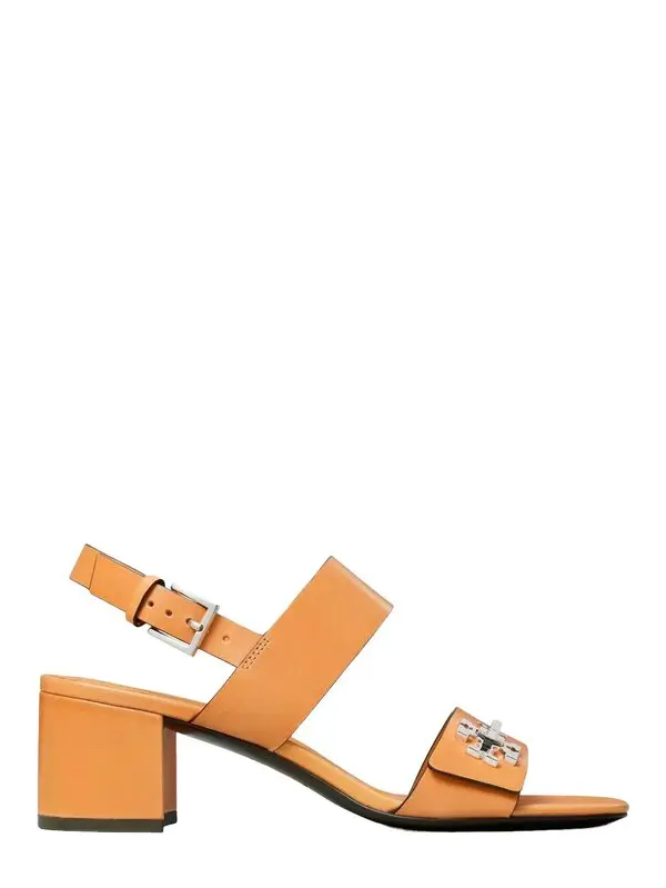 Tory Burch 55mm T-lock Double-strap Sandals - Orange