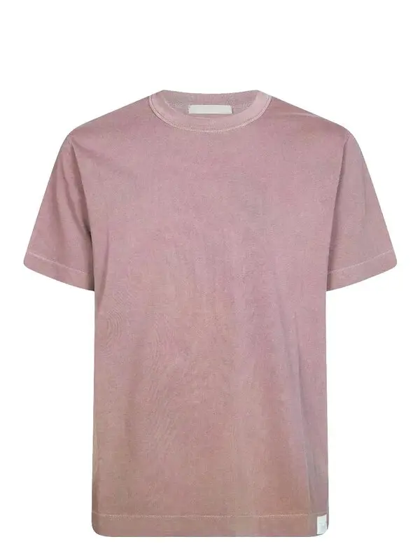 DANIELE FIESOLI Washed-effect T-shirt - Pink