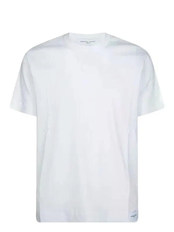 DANIELE FIESOLI Logo-patch T-shirt - White