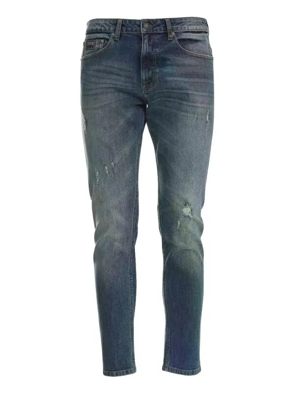 Versace Distressed Jeans - Blue