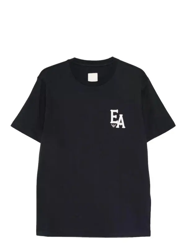 Emporio Armani Emblem T-shirt - Blue