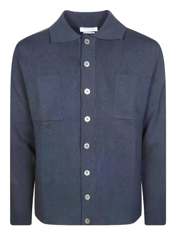 DANIELE FIESOLI Pocket Button Shirt - Blue
