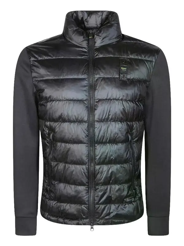 BLAUER. Quilted Jacket - Grey