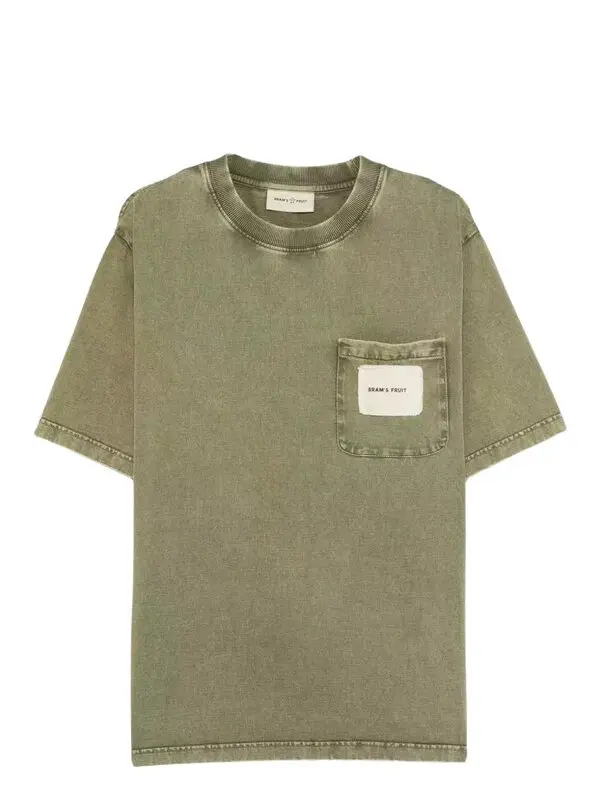 BRAM’S FRUIT Chest-pocket T-shirt - Green