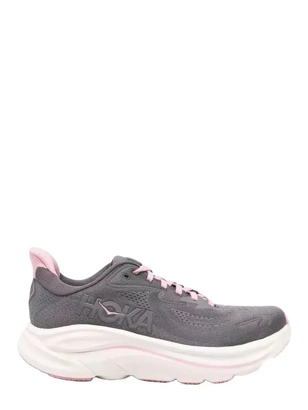 HOKA Clifton Logo Sneakers - Grey