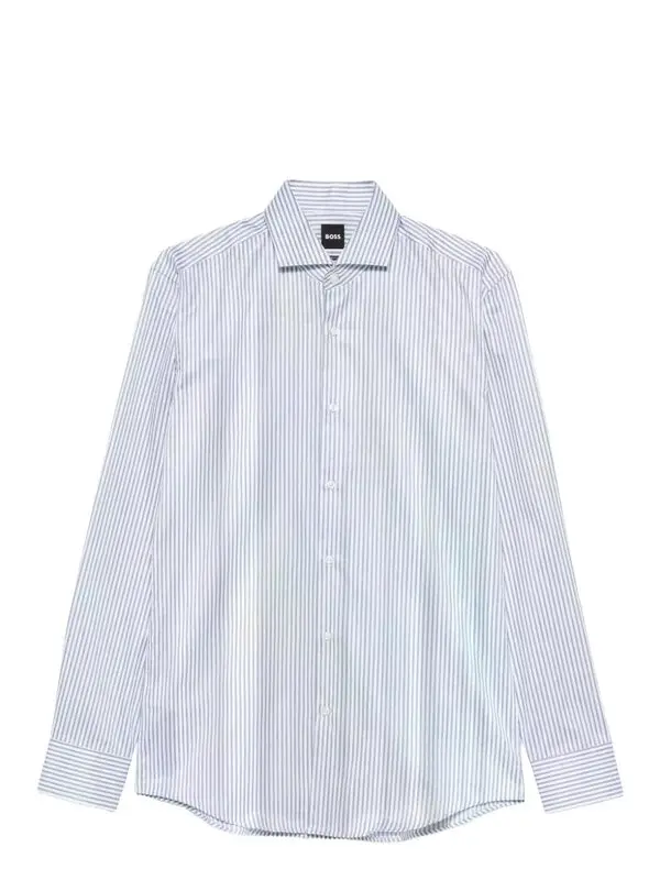 BOSS Striped Shirt - White