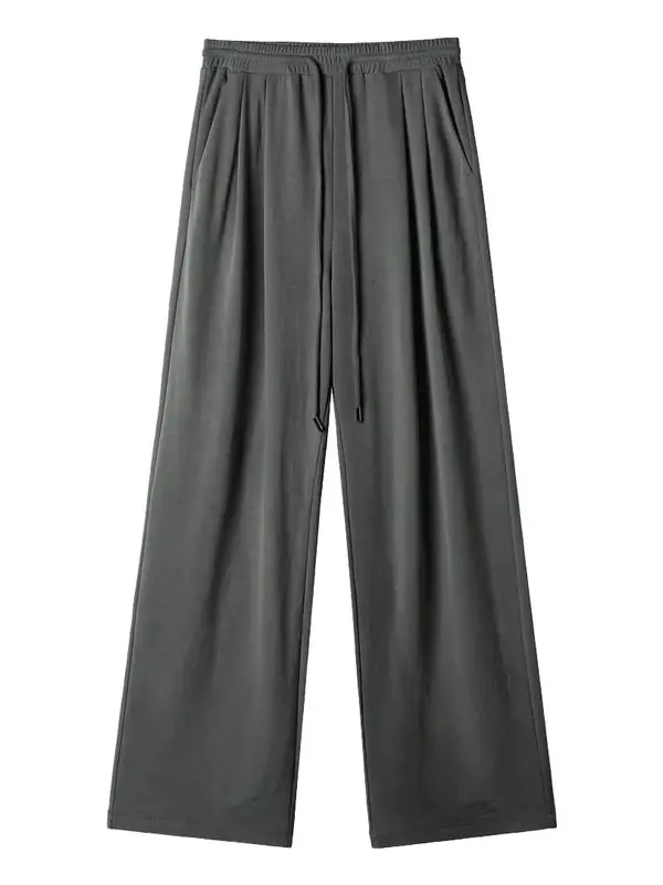 B+AB Drawstring Palazzo Pants - Grey