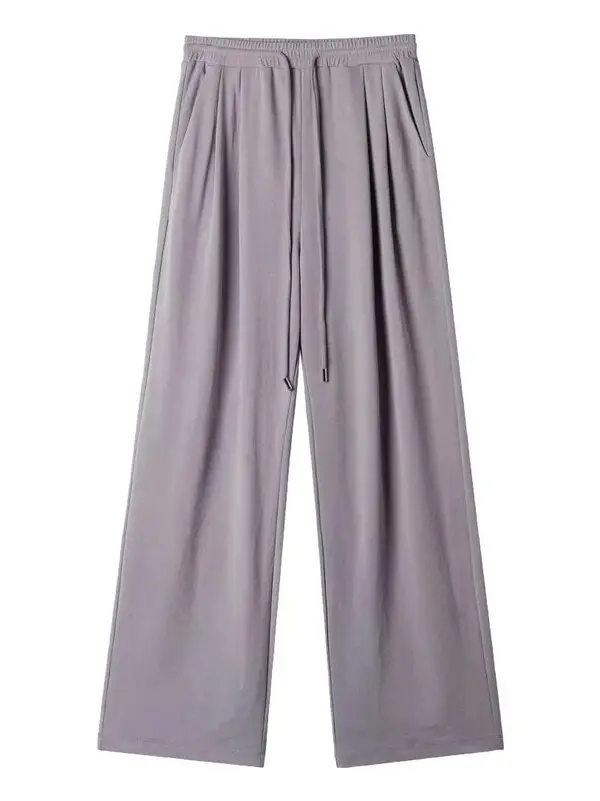 B+AB Drawstring Palazzo Pants - Purple