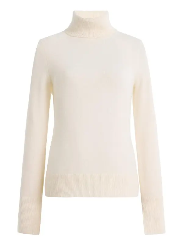 Simkhai Merino Wool Knit Turtleneck - Ivory