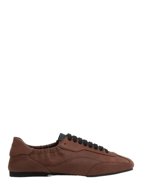 Simkhai Georgie Elasticized Sneaker - Brown
