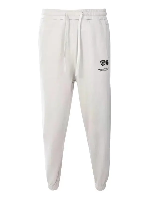 FINGERCROXX Logo Trousers - Neutrals