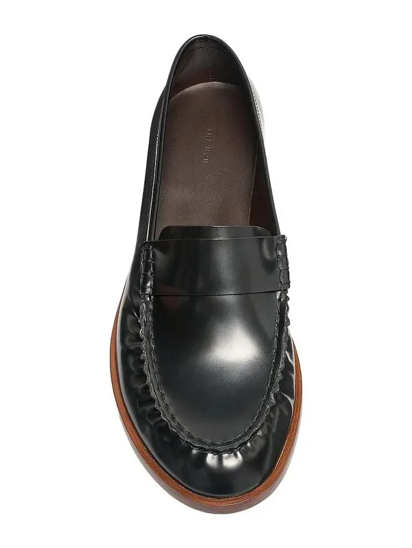 THE ROW Loafer - Black