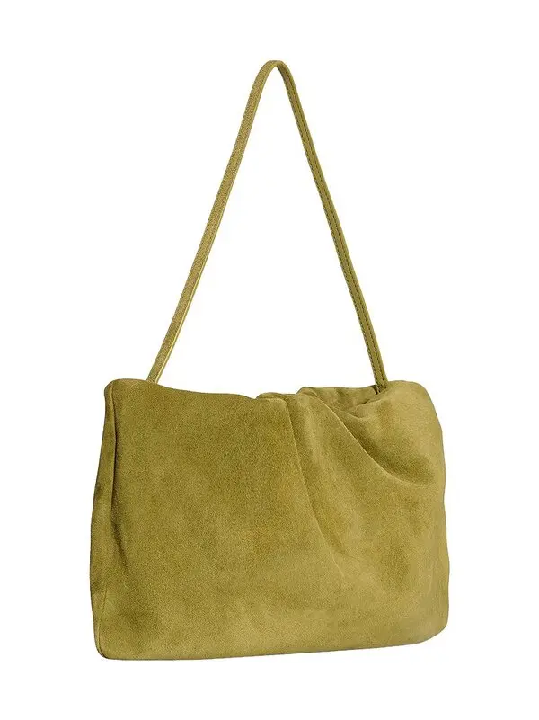 THE ROW Bourse Xl Bag - Golden Olive Ans