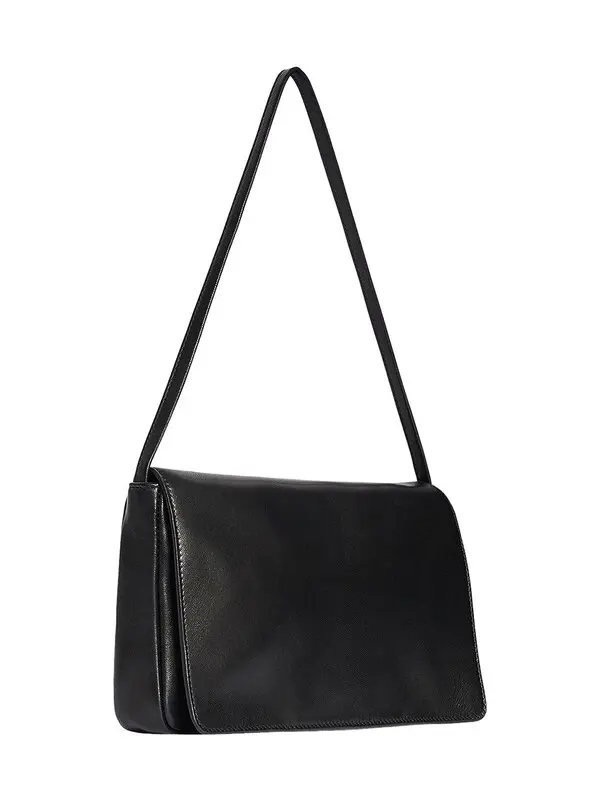 THE ROW Nuance Two Shoulder Bag - Black Ans