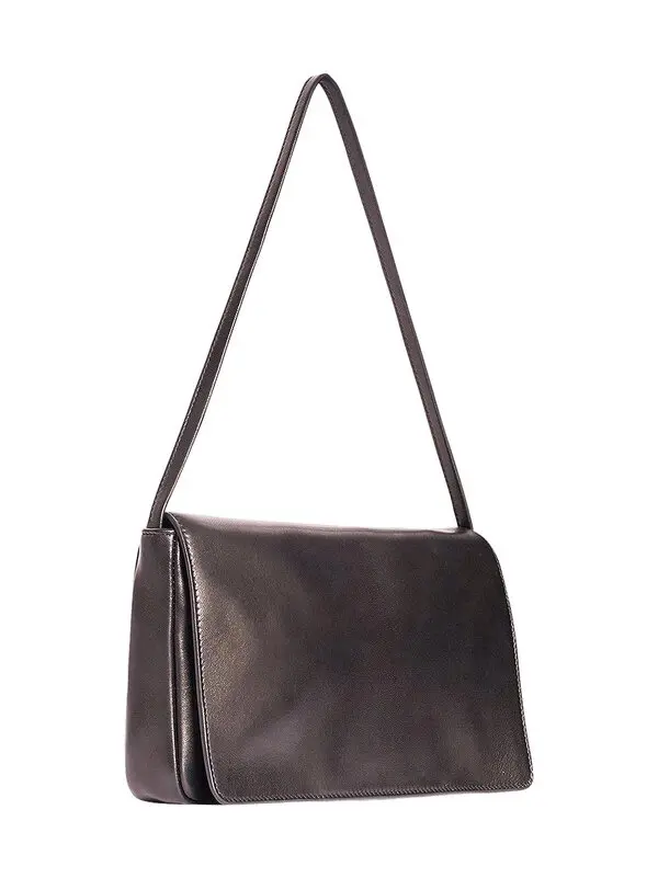 THE ROW Nuance Two Shoulder Bag - Dark Brown Ans