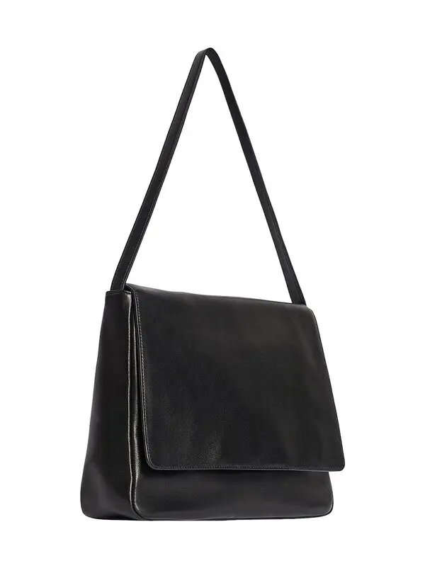 THE ROW Nuance Two Hobo Bag - Black Ans