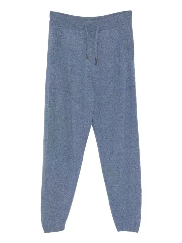 Eric Bompard Drawstring Track Pants - Blue