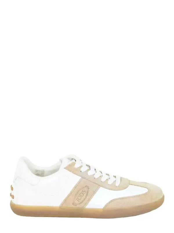 TOD'S Logo Sneakers - White