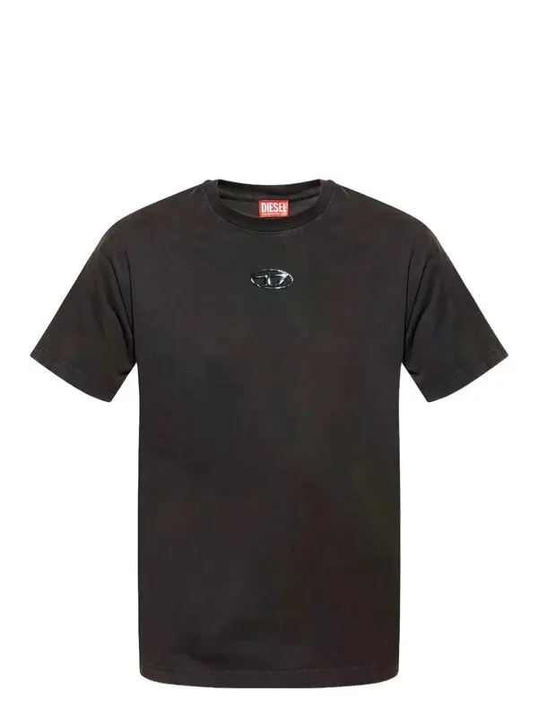 DIESEL T-norm V9 Logo T-shirt - Black