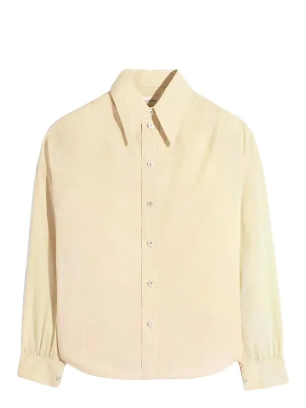 LEMAIRE Pointed-collar Shirt - Neutrals