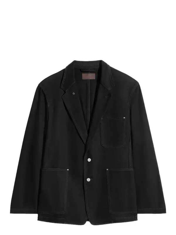 LEMAIRE Single-breasted Blazer - Black