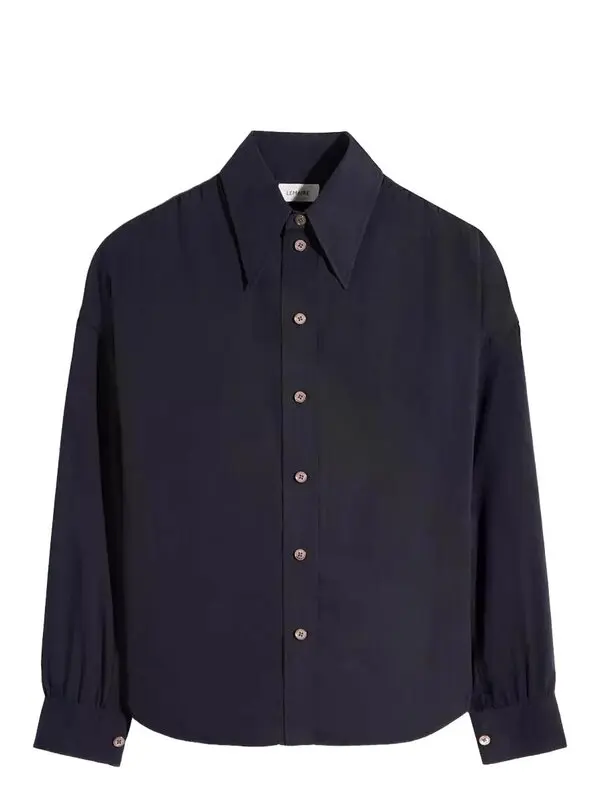 LEMAIRE Pointed Collar Shirt - Black