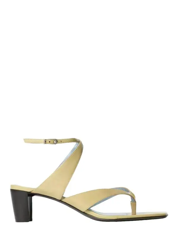 LEMAIRE Heeled Thong Sandals - Yellow