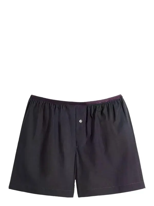 LEMAIRE Washed Boxer Shorts - Black