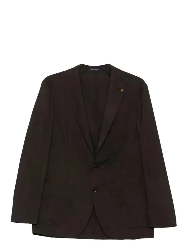 LATORRE Soffio Flap-pocket Blazer - Brown