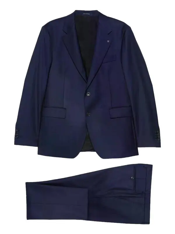 Tagliatore Button-fastening Suit - Blue
